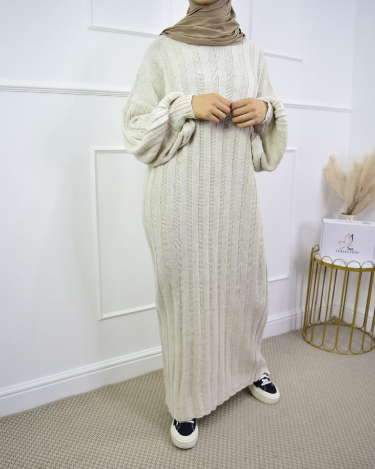 Knitted Abaya - All Colours - Ina Collection