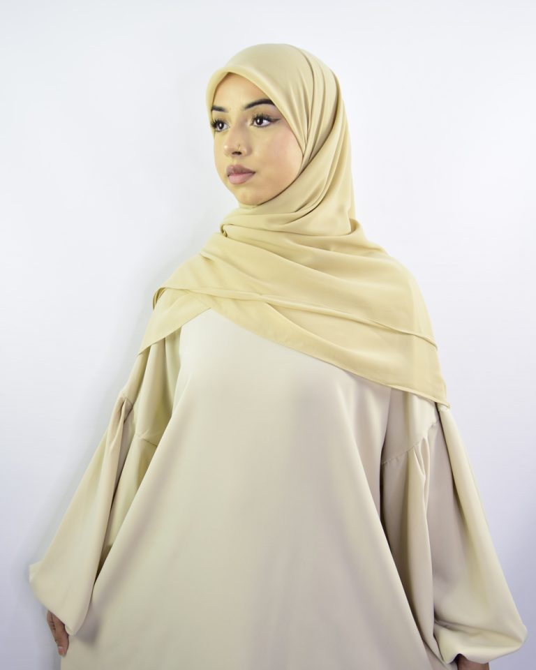 Maxi Square Chiffon Hijab - Ina Collection