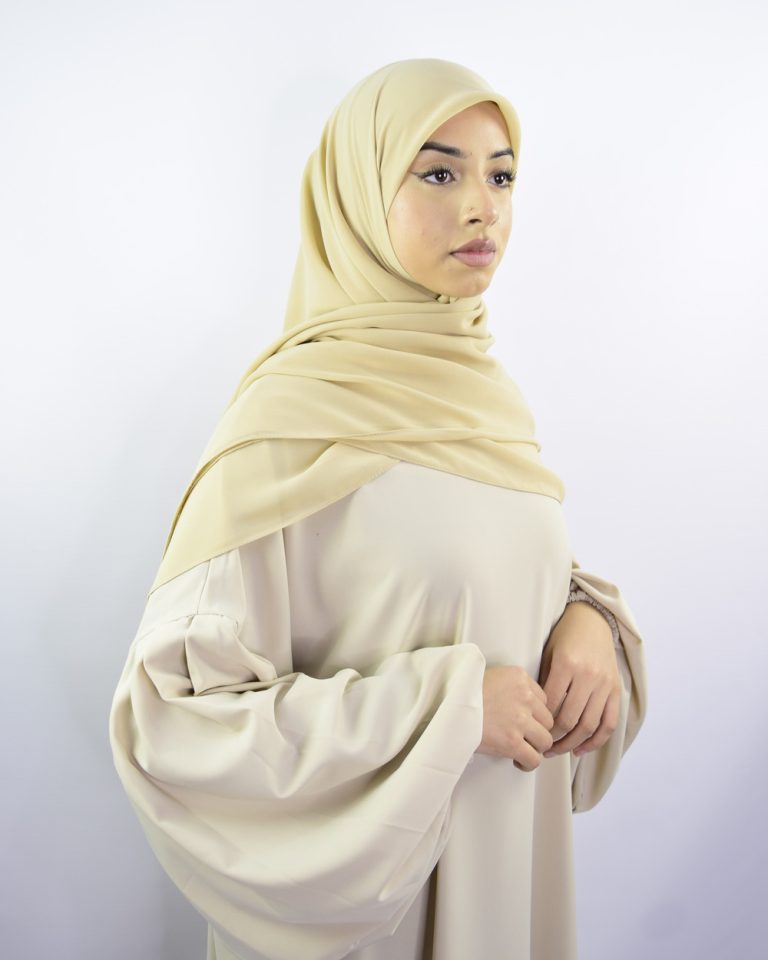 Maxi Square Chiffon Hijab - Ina Collection