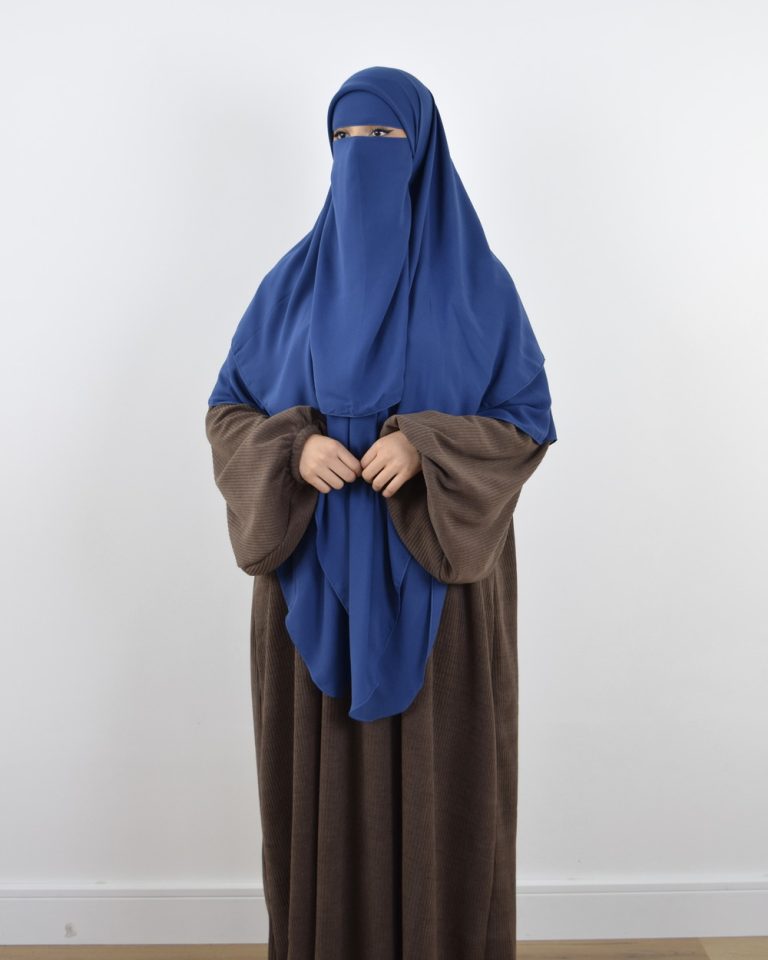 Niqab and Hijab Set Malaysian 3 Pcs - Maxi - All Colours - Ina Collection
