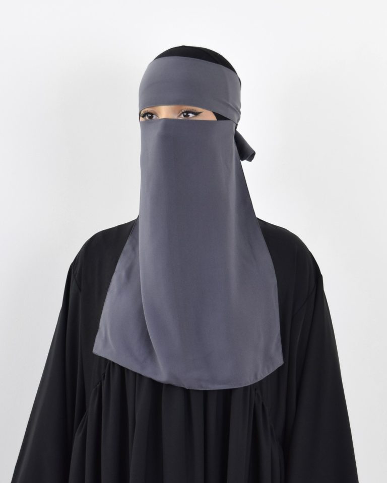 Niqab and Hijab Set Malaysian 3 Pcs - Maxi - All Colours - Ina Collection