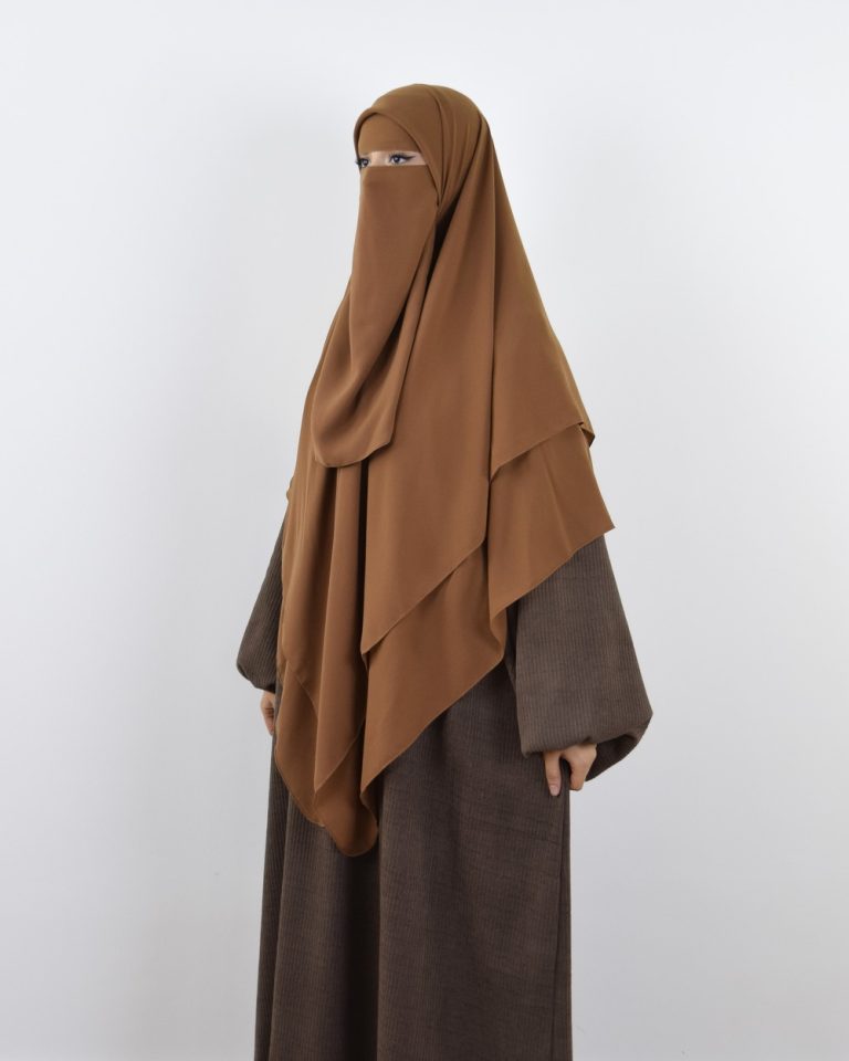 Niqab and Hijab Set Malaysian 3 Pcs - Maxi - All Colours - Ina Collection