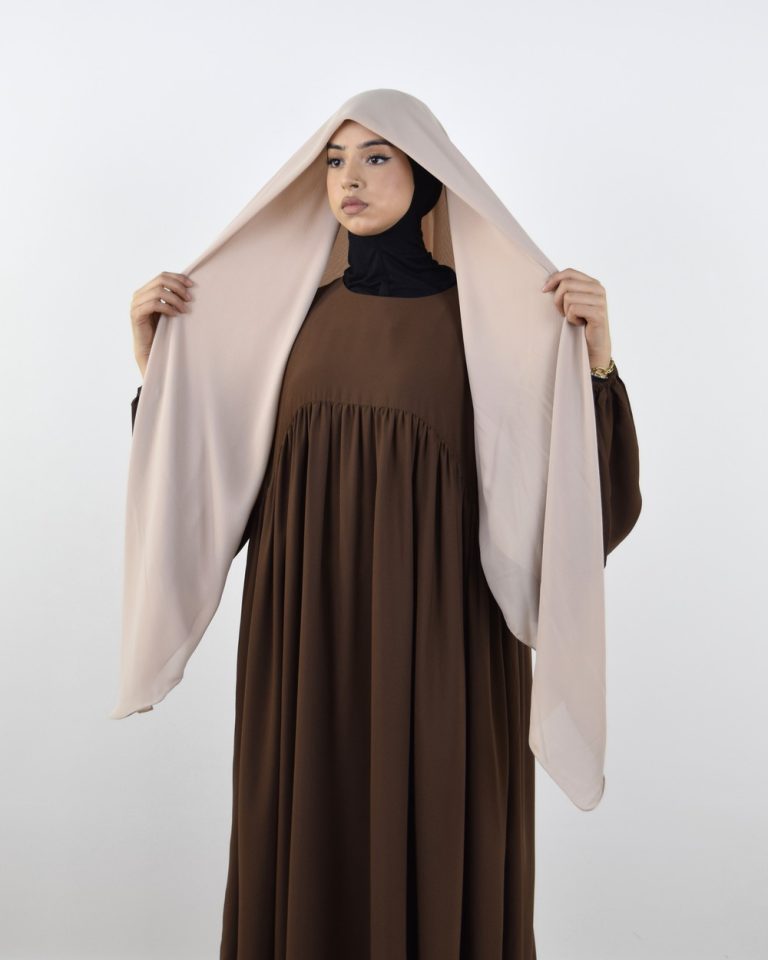 Maxi Square Smooth Premium Chiffon Hijab - Ina Collection