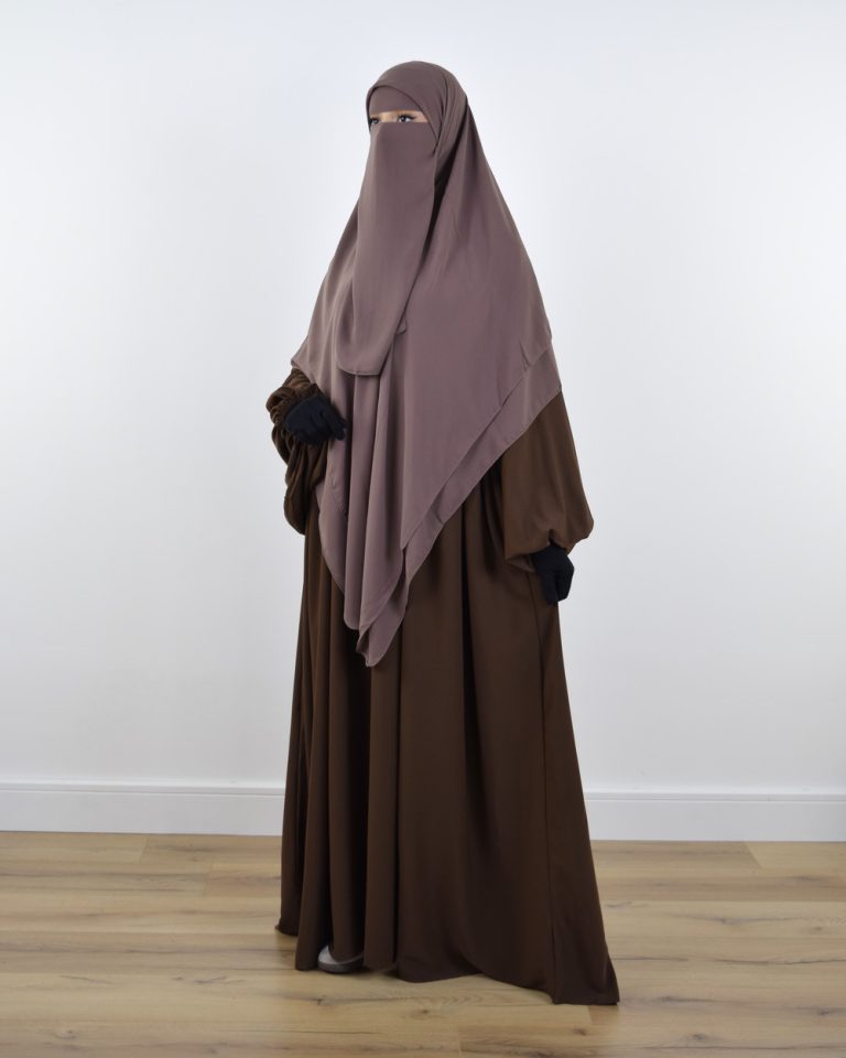 Niqab and Hijab Set Malaysian 3 Pcs - Maxi - All Colours - Ina Collection