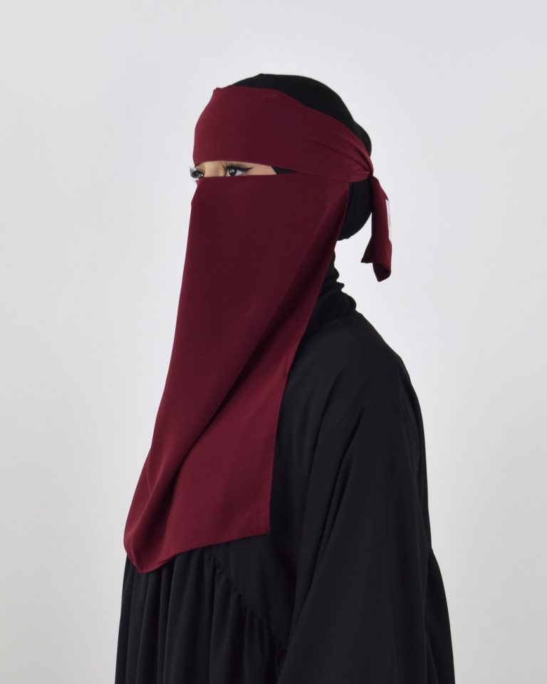 Niqab and Hijab Set Malaysian 3 Pcs - Maxi - All Colours - Ina Collection