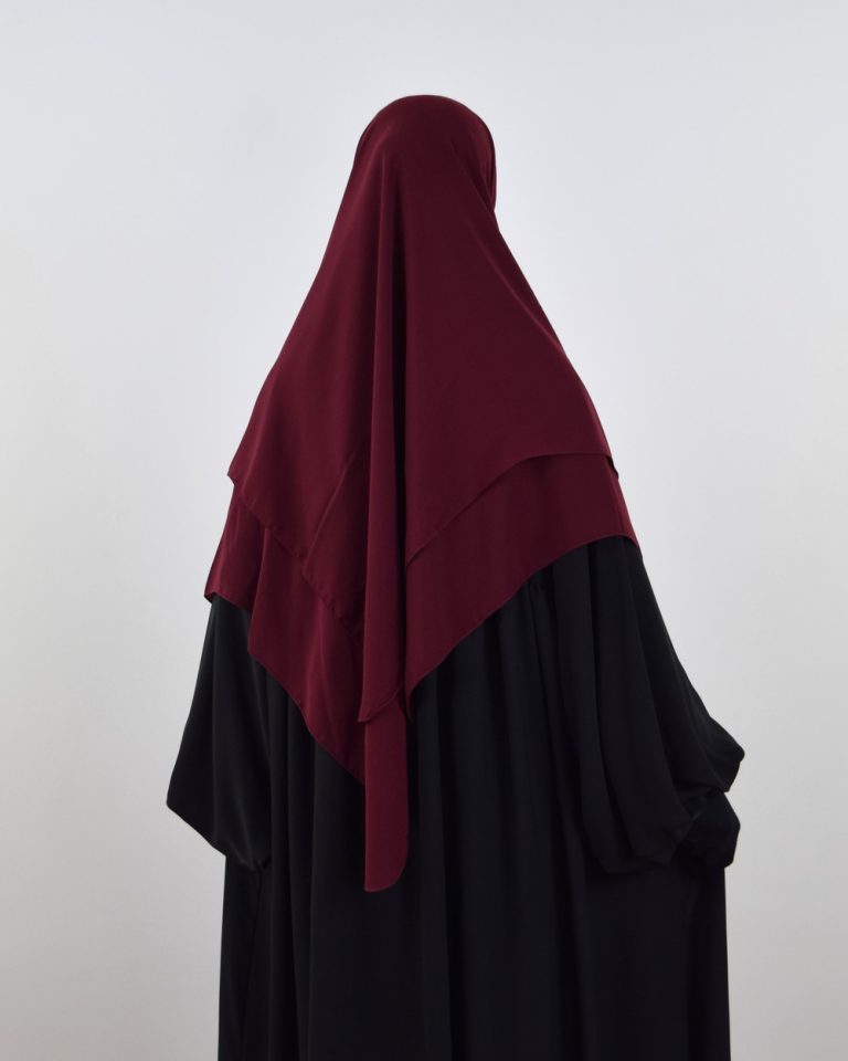 Niqab and Hijab Set Malaysian 3 Pcs - Maxi - All Colours - Ina Collection