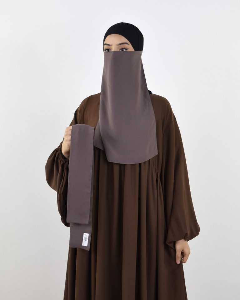 Niqab and Hijab Set Malaysian 3 Pcs - Maxi - All Colours - Ina Collection