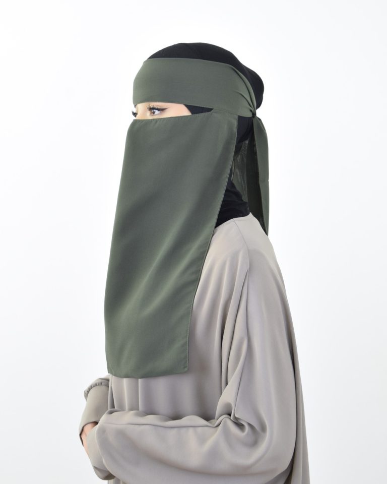 1 Layer Niqab - Ina Collection