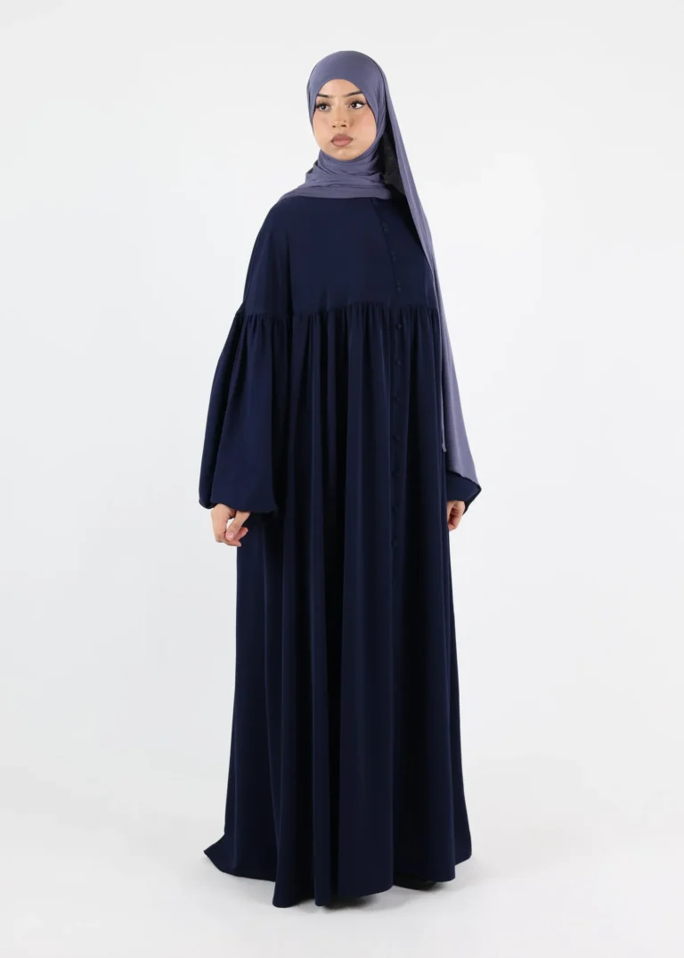 Abaya Alina Navy - Ina Collection